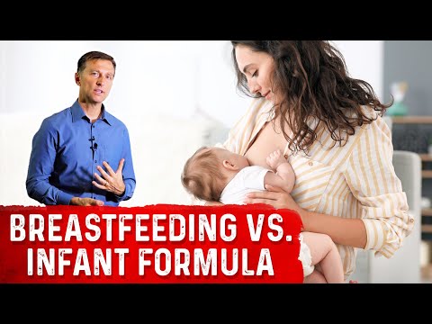 Dr.Berg Compares Breastfeeding vs Formula Feeding (Milk)