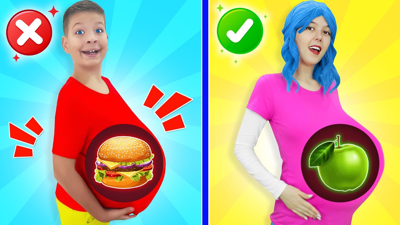 Healthy Food vs Junk Food Song + more Kids Songs & Videos with Max ...