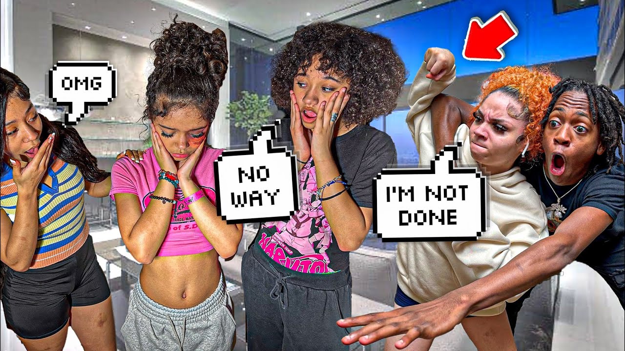 NETTE GAVE RUCREW MYA A BLACK EYE ( I Kicked Her Out ) - YouTube