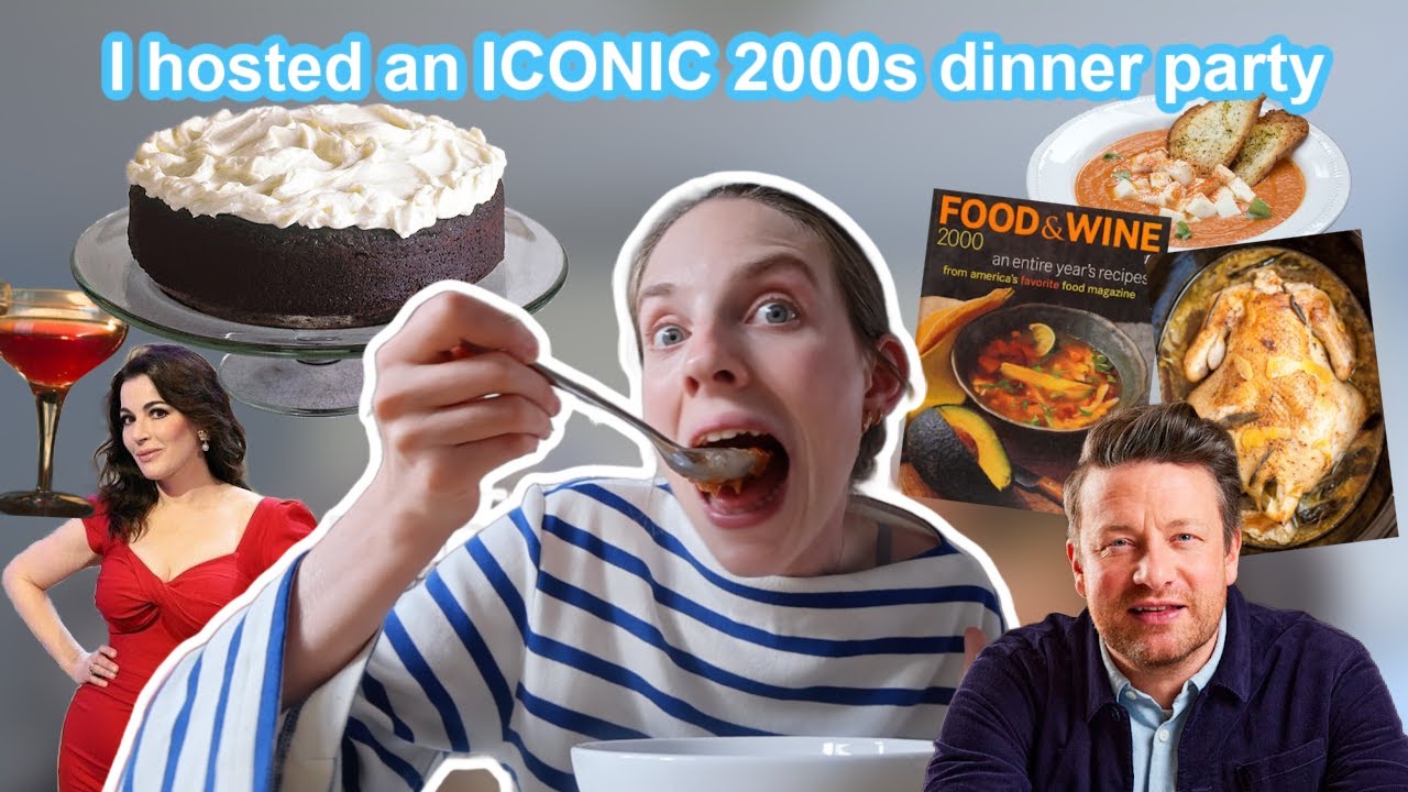 I hosted a dinner party from the 2000s and it was interesting... - YouTube