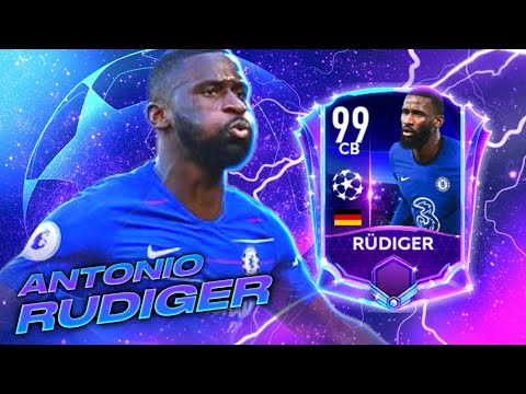 I PACKED 99 UCL Rudiger!!!!! FIFA Mobile 21 - YouTube