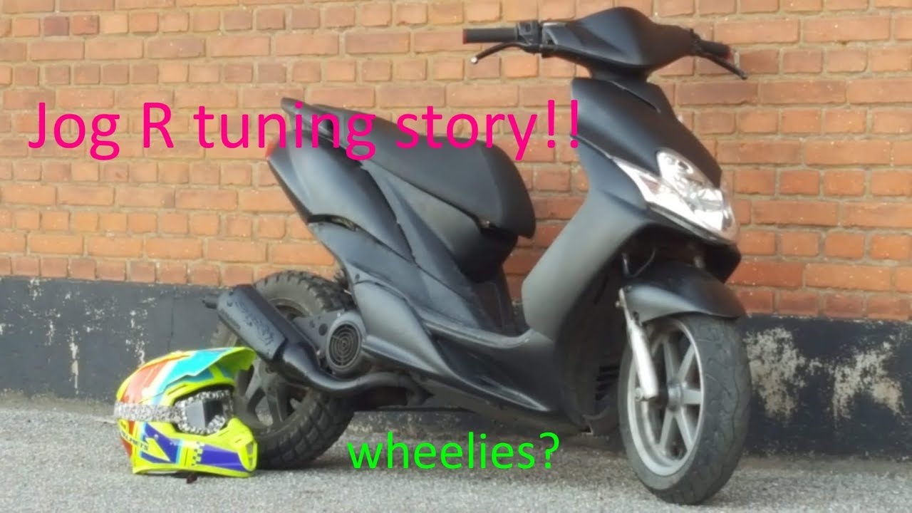 yamaha jog R tuning story - YouTube