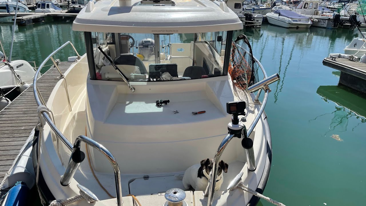 Setting up GoPro mounts on the boat - YouTube