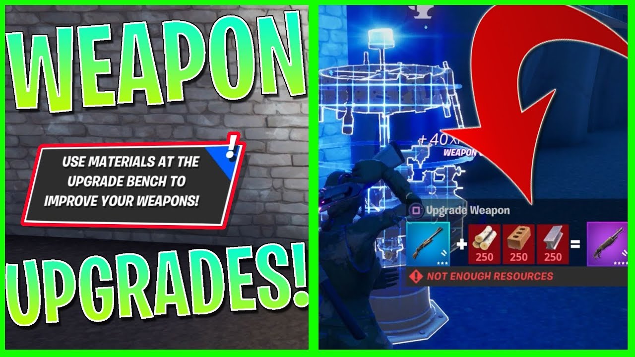 HOW TO UPGRADE YOUR GUNS IN FORTNITE! Weapon Upgrades Explained ...