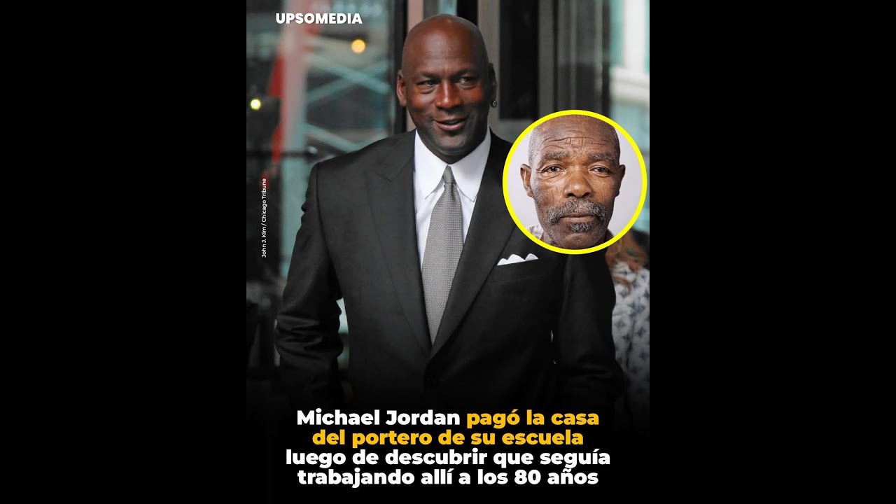 MICHAEL JORDAN PAGA CASA DEL PORTERO DE LA ESCUELA DONDE ESTUDIO - YouTube