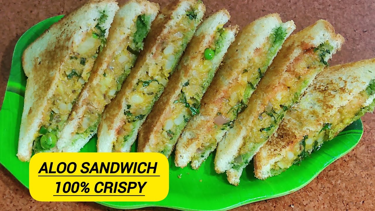 Aloo Sandwich Recipe with Special Masala Street Style | Potato Masala ...