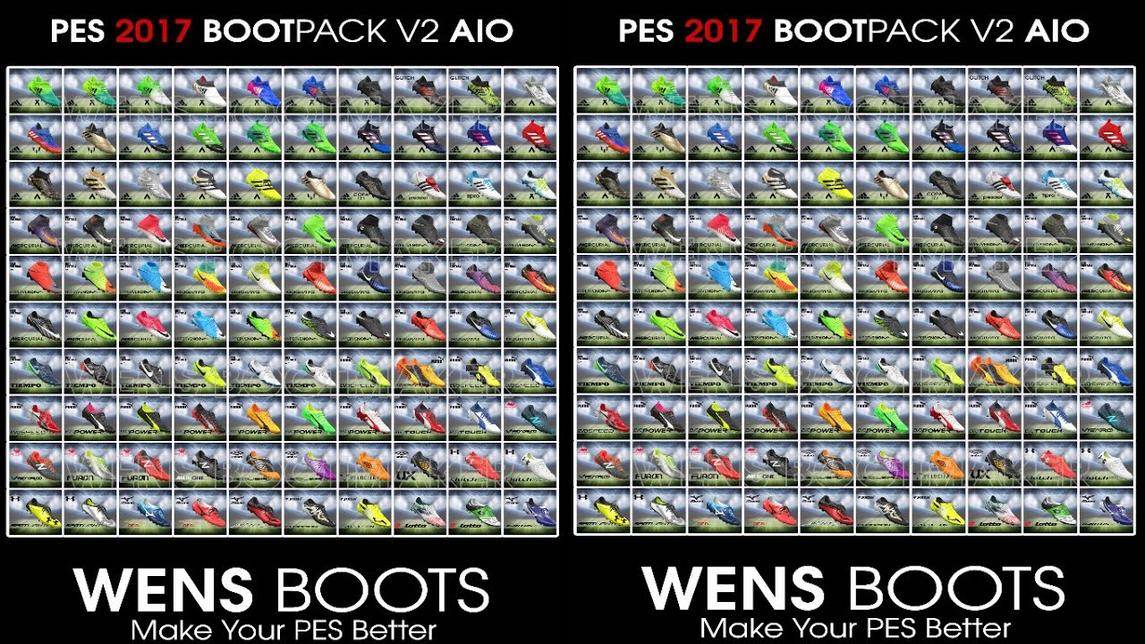PES 2017 Bootpack Full HD v2 All In One by WENS - YouTube