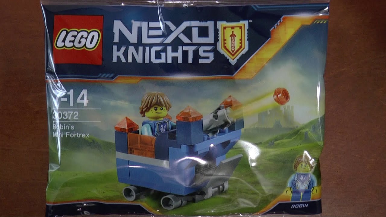 LEGO Nexo Knights 30372 Mini Fortrex Robina - YouTube