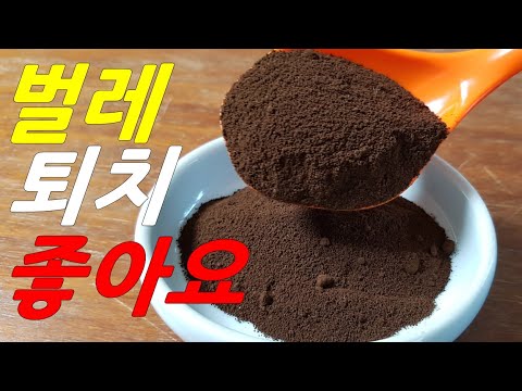 커피찌꺼기활용 활용법 벌레퇴치 퇴치법/How to use coffee scraps - YouTube