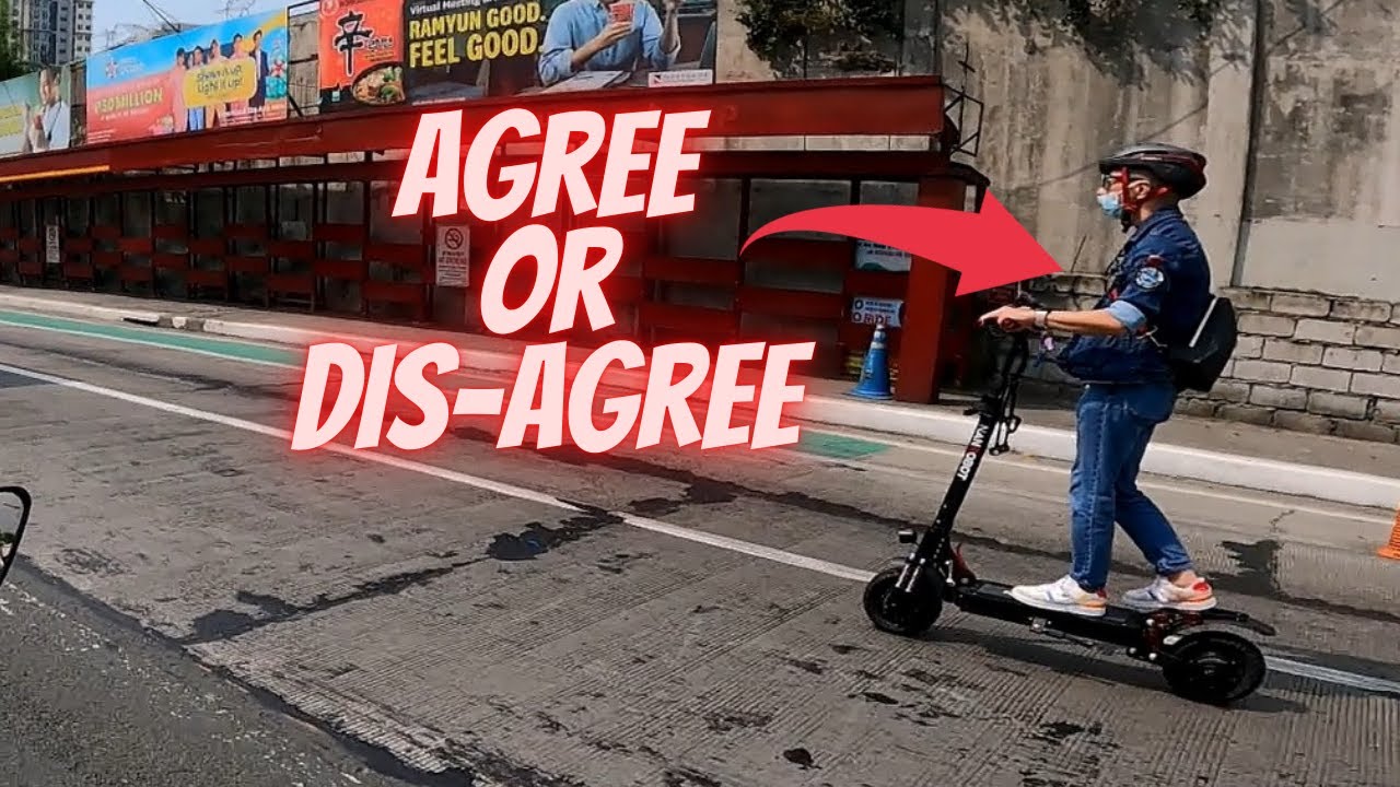 Buhay NI Goryo E004 | Electric Scooter on Edsa "AGREE or DIS-AGREE ...