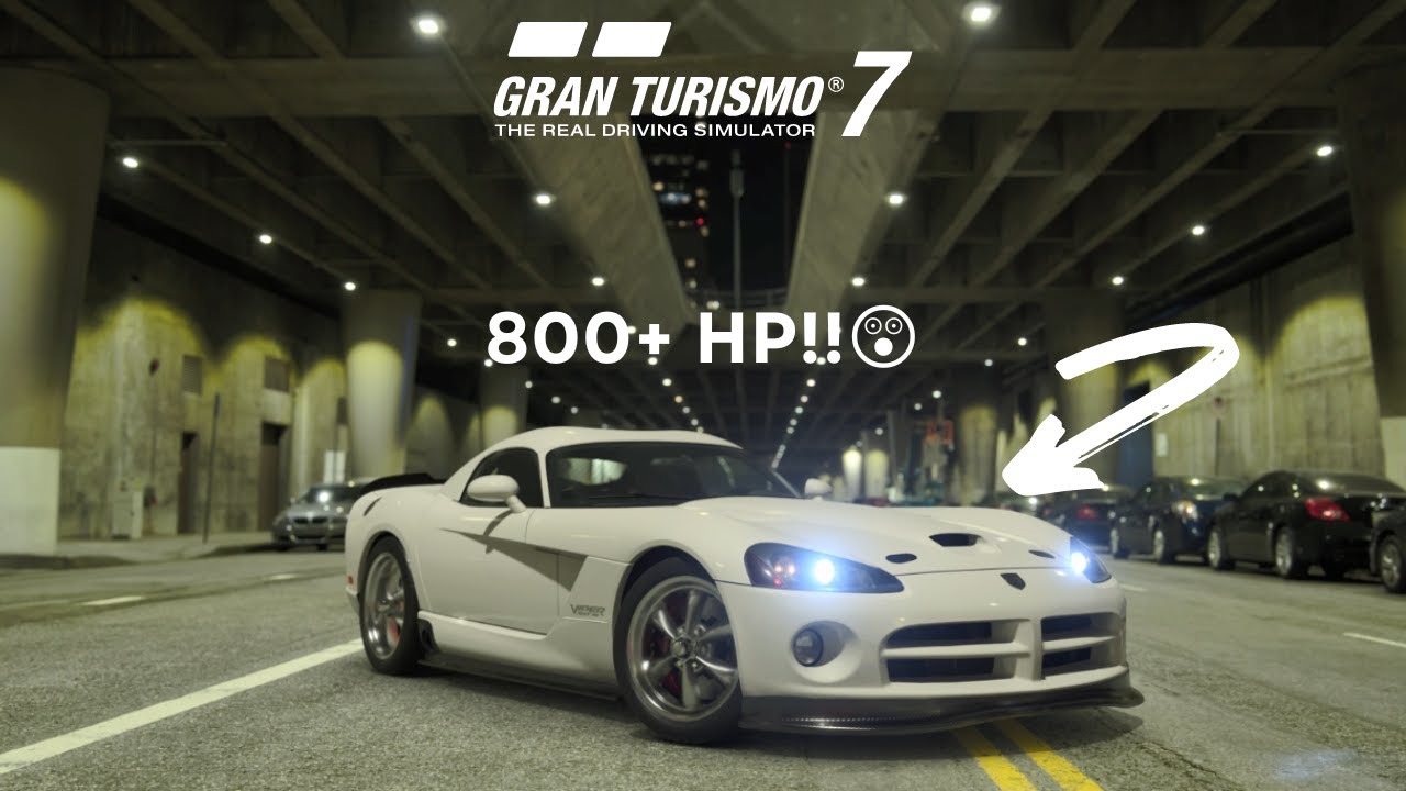 Gran Turismo 7: Dodge Viper 1993 | 800HP - YouTube