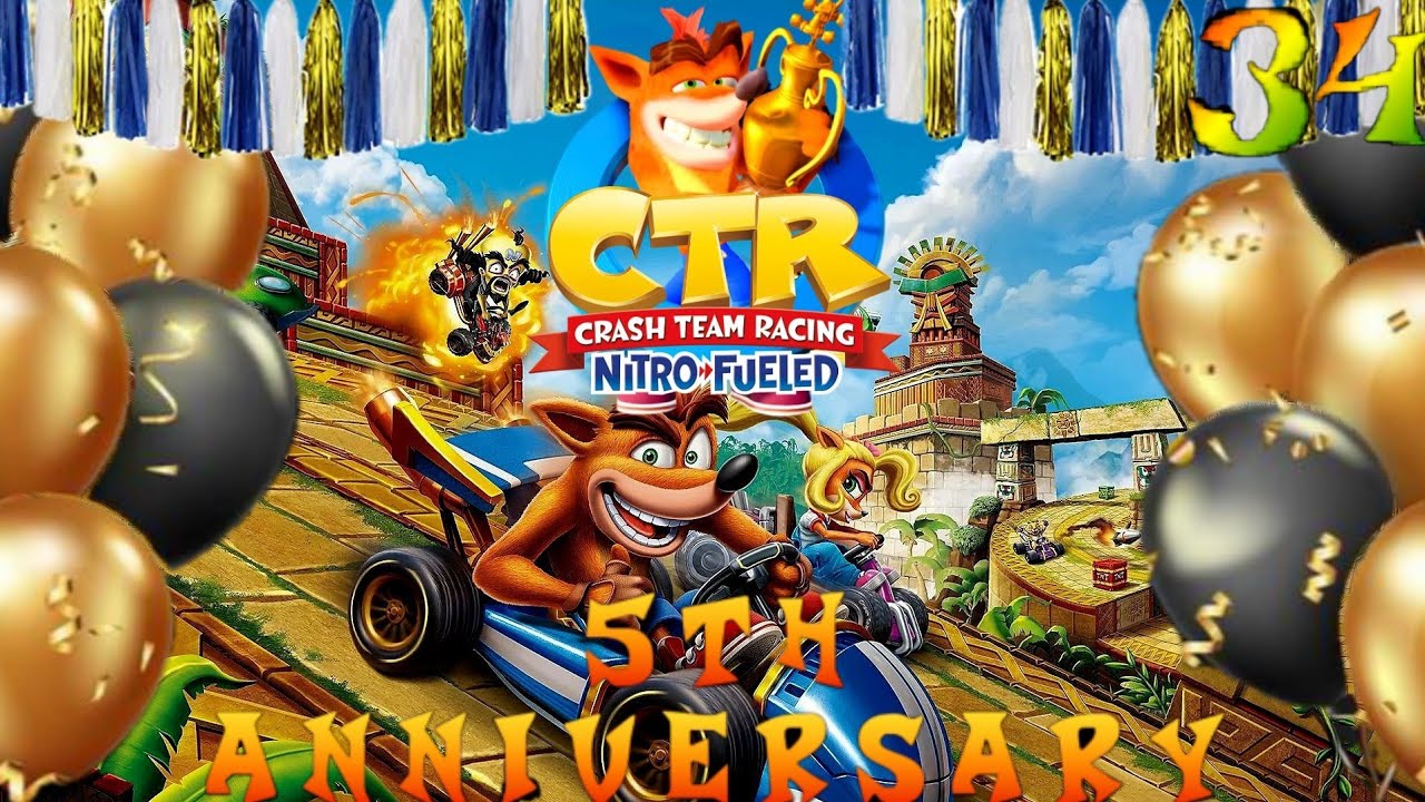 CTR Crash Team Racing Nitro Fueled Online Series #34: 5 YEAR ...