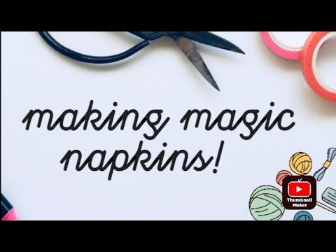 Magic napkin - YouTube
