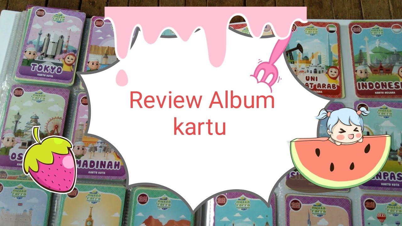 Review Album kartu Choki Choki Nusa dua Rara, Upin Ipin, Boboiboy,among ...