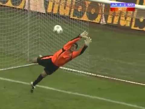 Goal! Richard Witschge. 05.08.2002. Ajax - Barcelona - YouTube