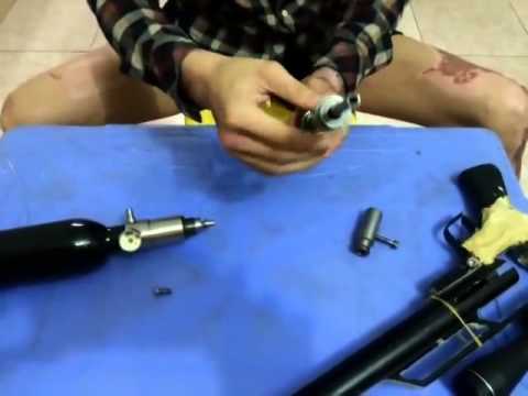 PCP gun assembly homemade condor - YouTube