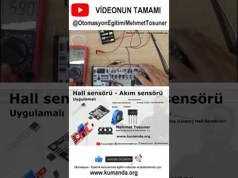 Hall sensörü   Akım sensörü