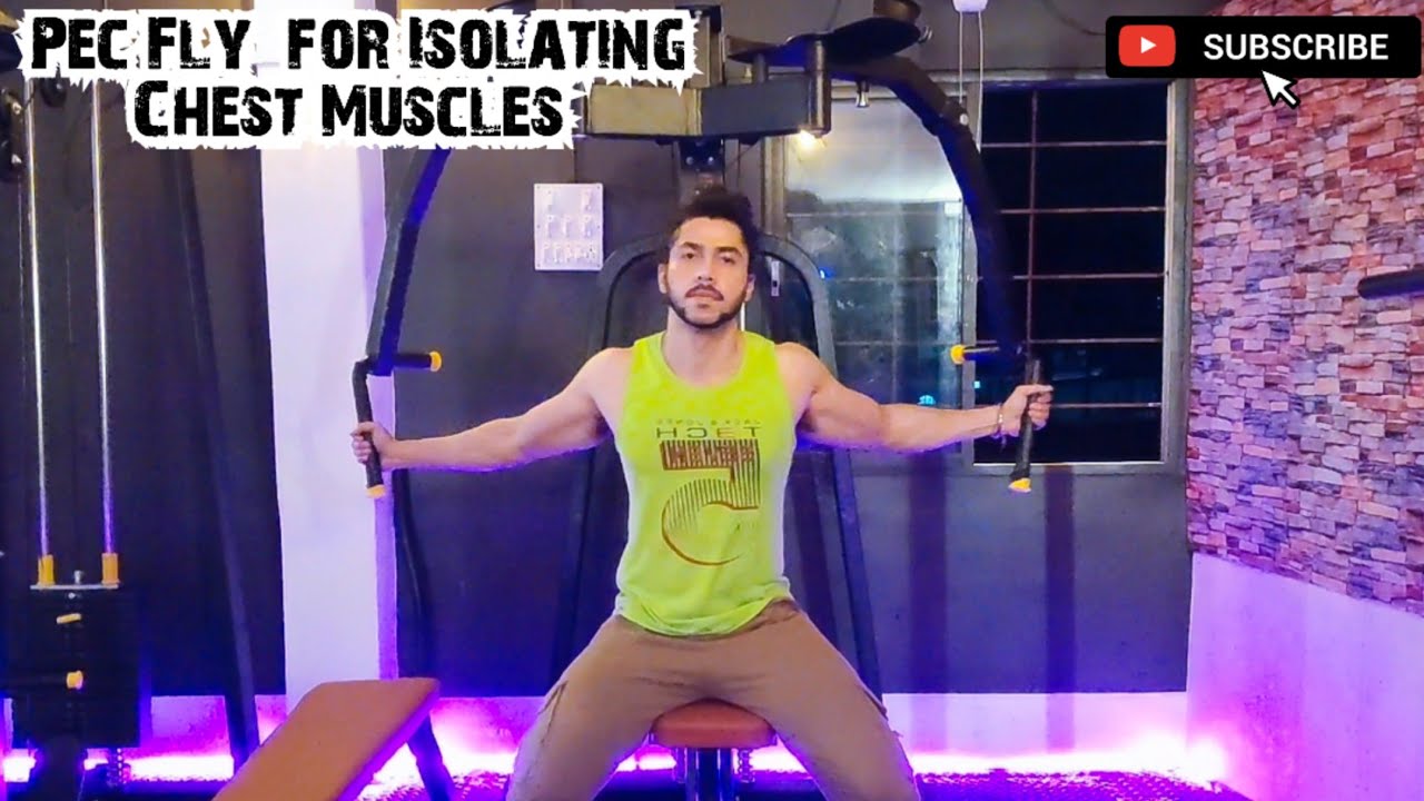 Pec Fly. The proper way to hit it. - YouTube