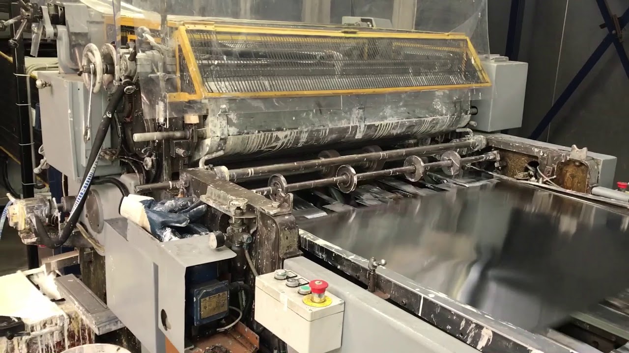 M.C. Industrial Consulting Tandem Coater line brand MAILANDER-LTG - YouTube