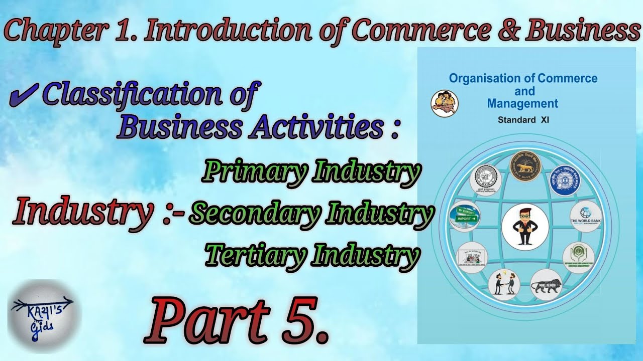 Class 11th, OCM, Chapter 1. Introduction of Commerce and Business, Part ...