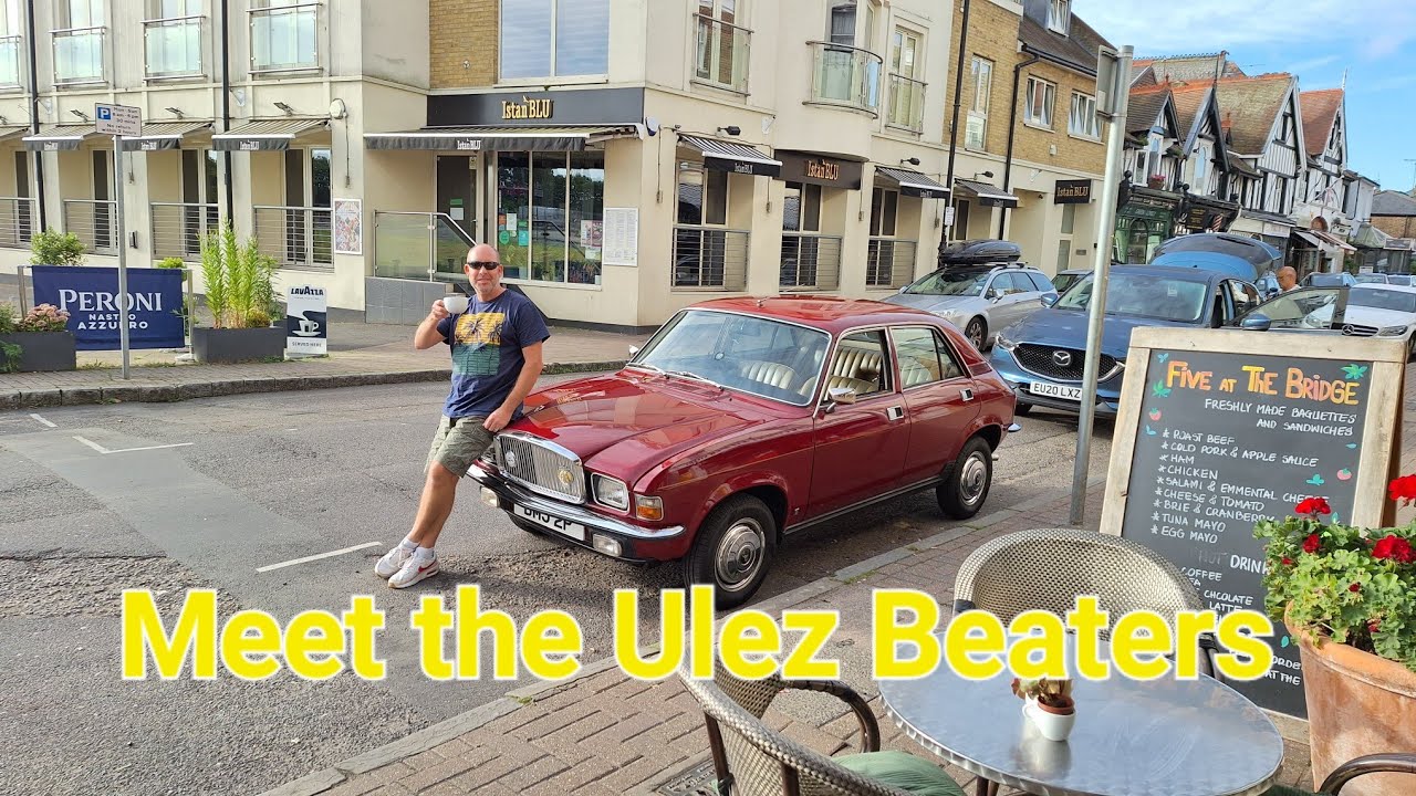 Me & My Vanden Plas (posh Austin Allegro) get ready for Ulez expansion ...