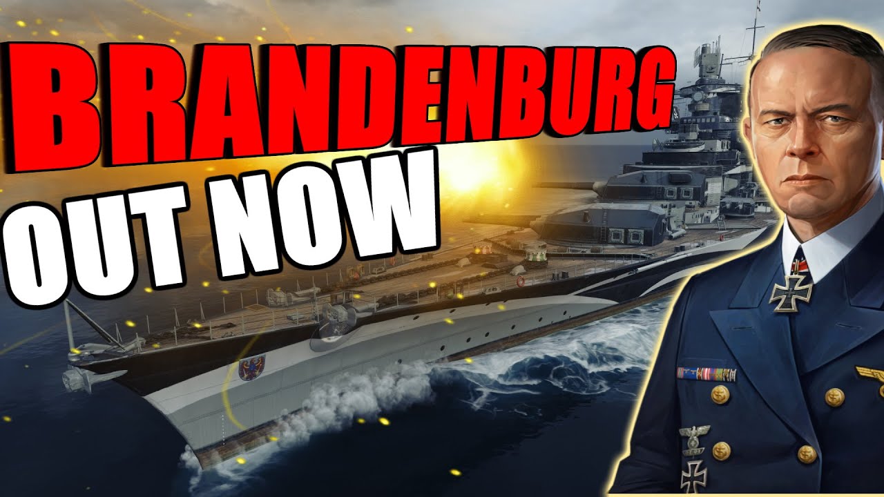 BRANDENBURG - NEW GERMAN Battleship - full Secondary - FIRST ...