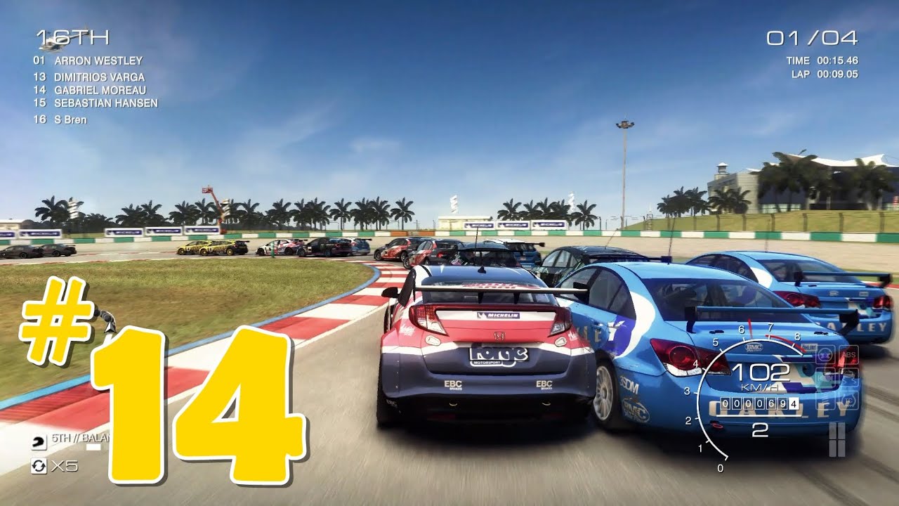 Honda 5Zigen Civic / Career Mode (Part 14) - Grid Autosport - YouTube