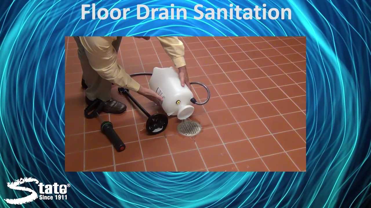 State Floor Drain Sanitation Program - YouTube