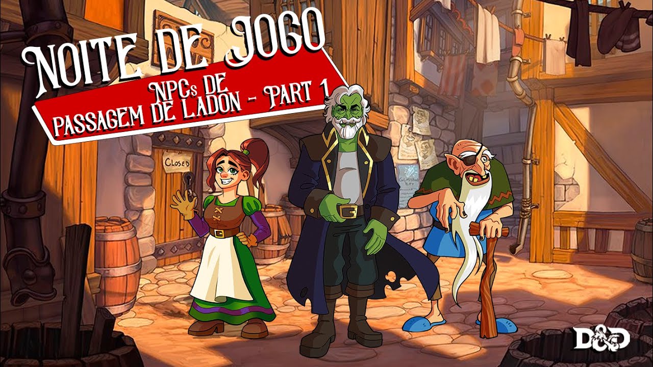 PERSONAGENS DO MESTRE | NPCs de PASSAGEM DE LADON - PARTE 1 - YouTube