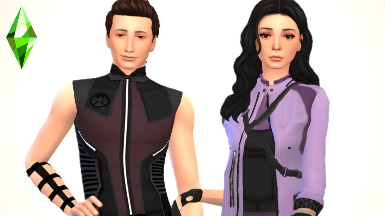 Hawkeye And Kate Bishop [Marvel's Hawkeye] : Create a Sim I Sims 4 ...