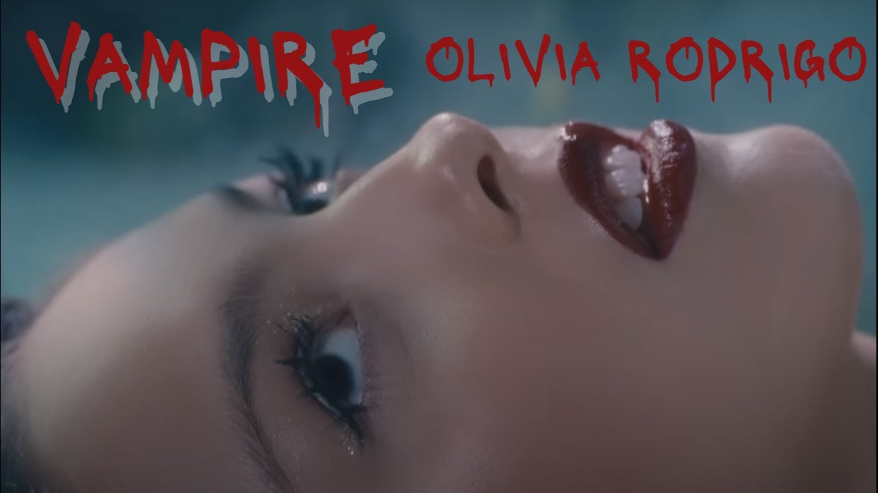 Vampire by Olivia Rodrigo (Karaoke Version with Backup Vocal) - YouTube
