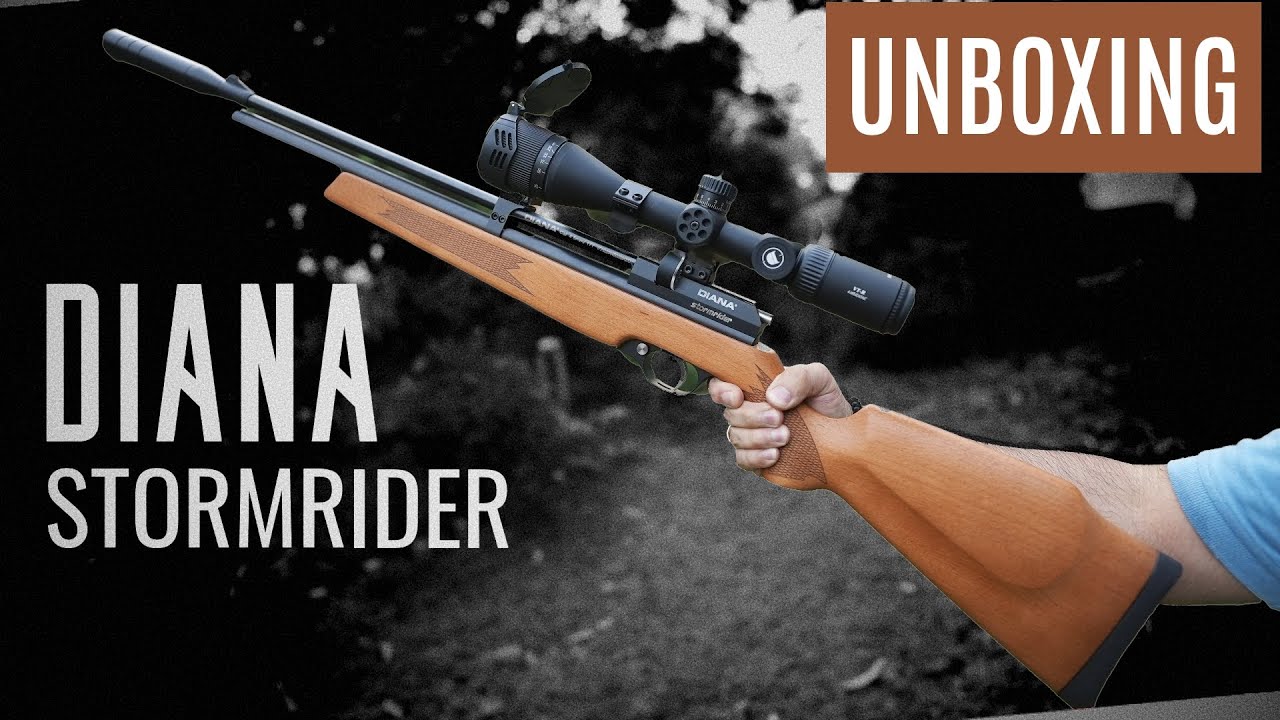 Diana Stormrider .177 PCP Air Rifle Unboxing (no License required rifle) - YouTube