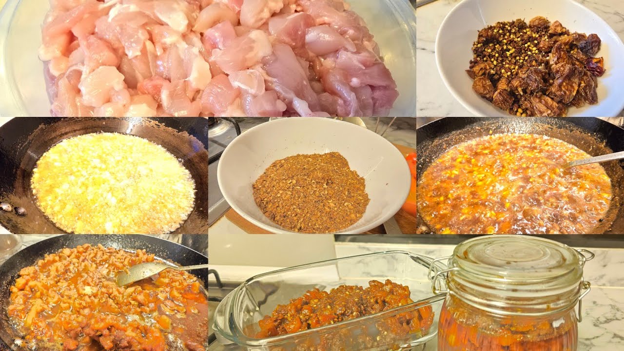 Chicken dalle khhursani and timur ko achar home 🏡 made yummy 😋 yummy ...