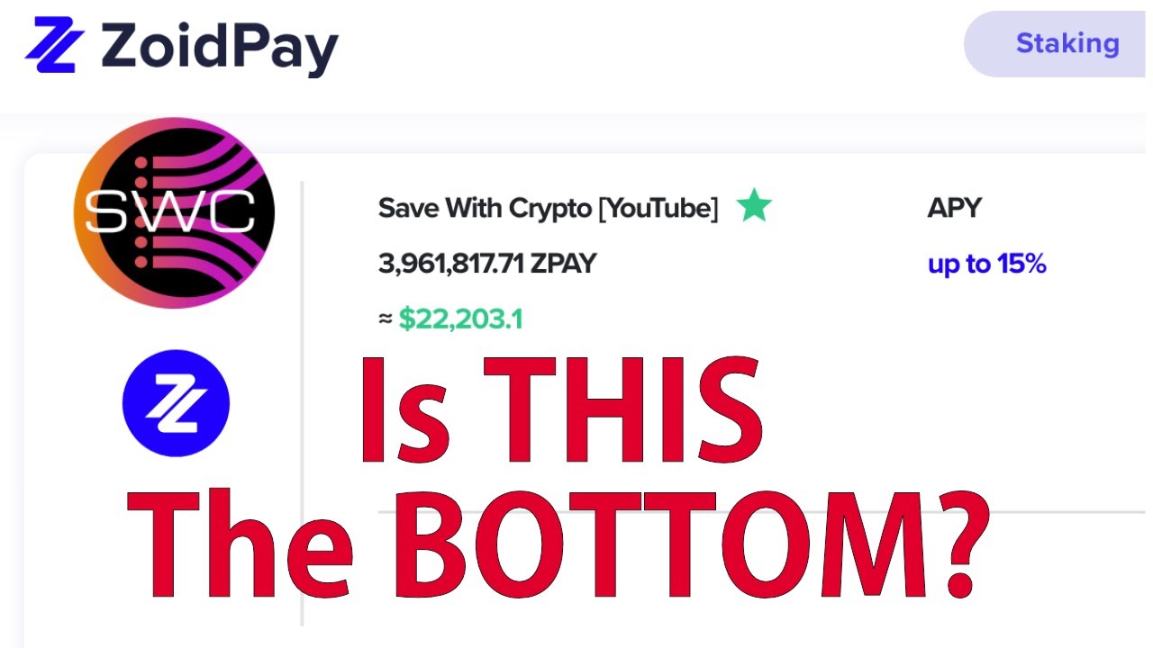 I've Started To Get More ZoidPay $ZPAY - Is This The Bottom OR Is ...