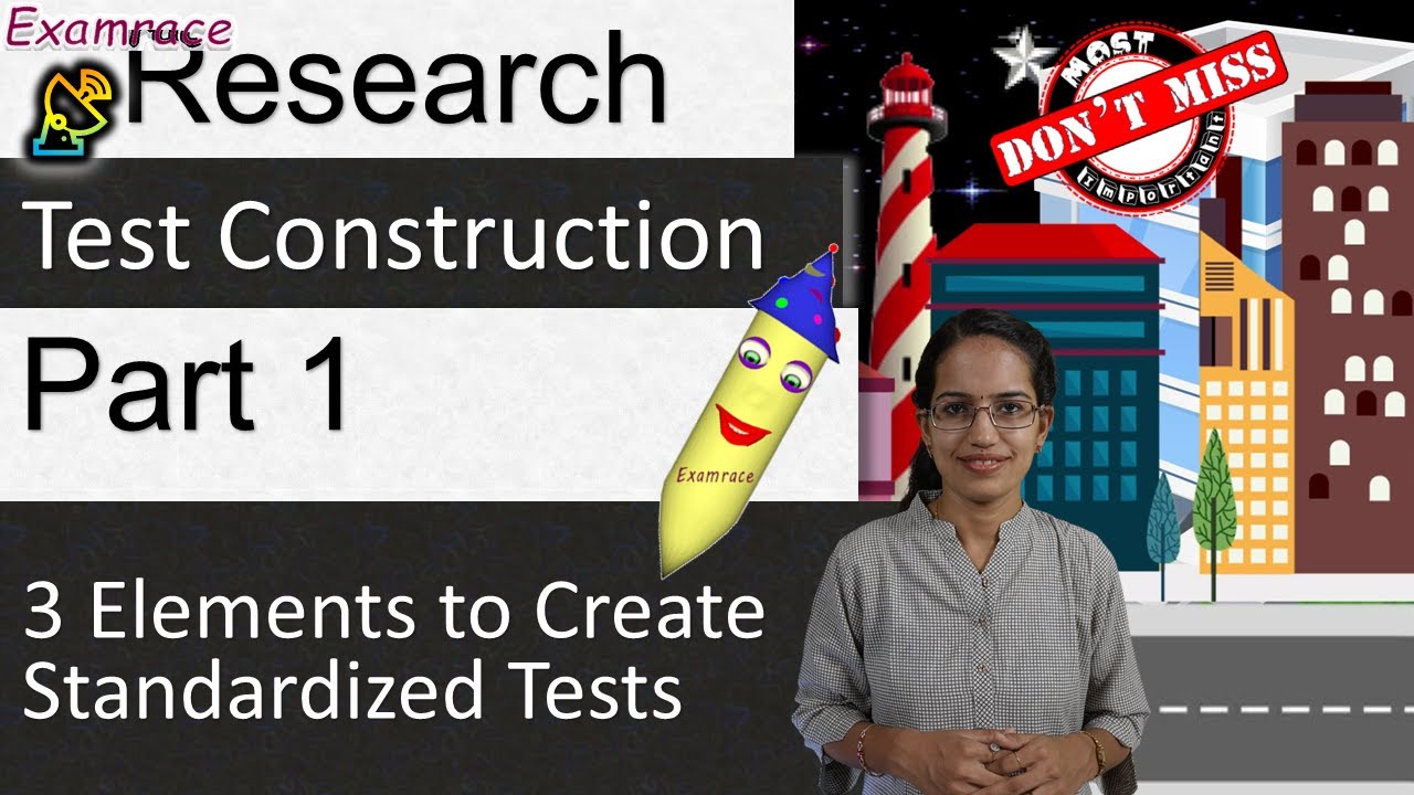 Test Construction (Part 1 of 3): Bridging design & reality: 3 Elements ...