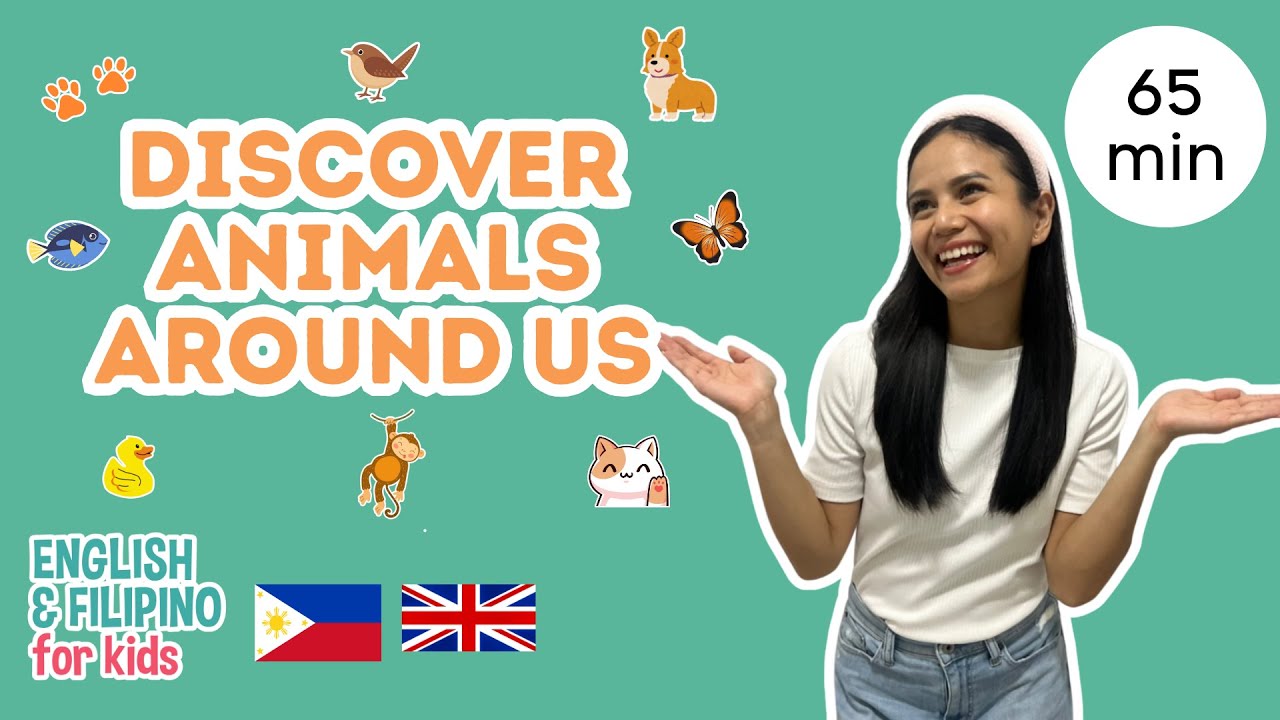 English & Filipino for Kids - Philippine Animals, Tiririt ng Maya, Ang ...
