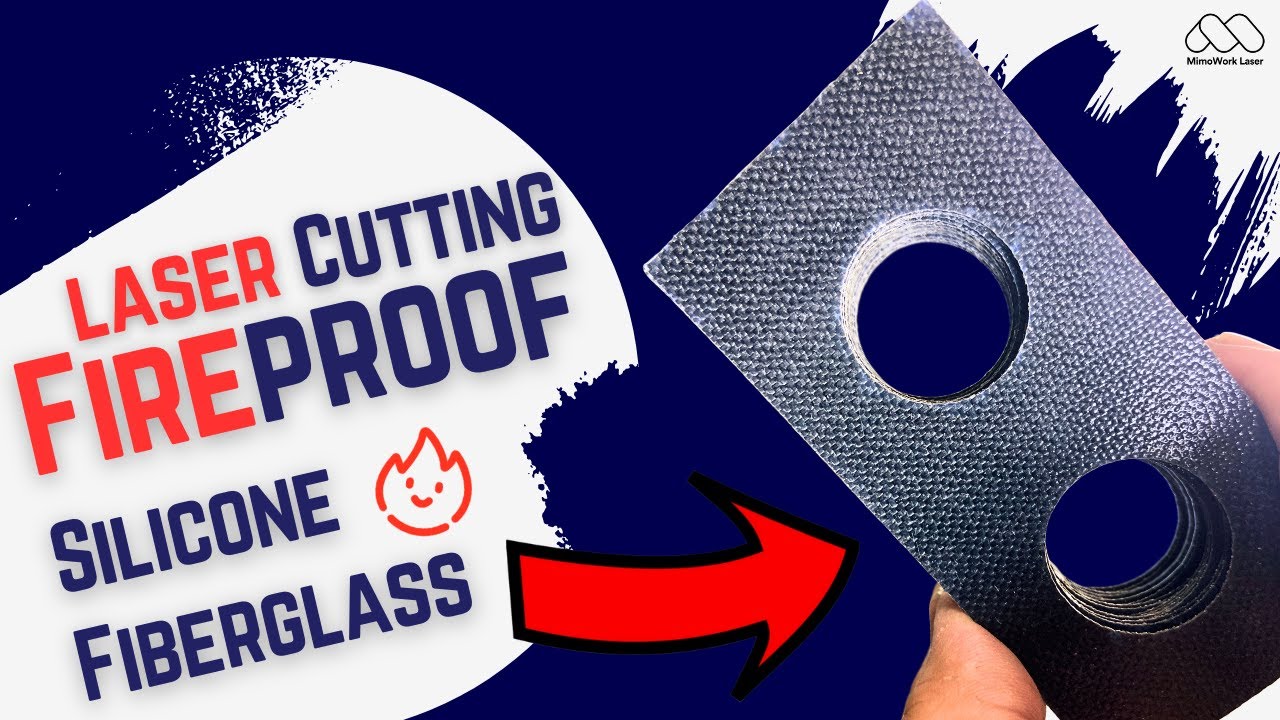 Laser Cutting Fiberglass in 1 Minute [Silicone-Coated] - YouTube