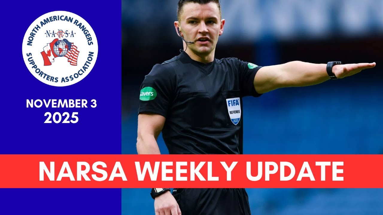 NARSA Weekly Update - November 3rd, 2025 - YouTube