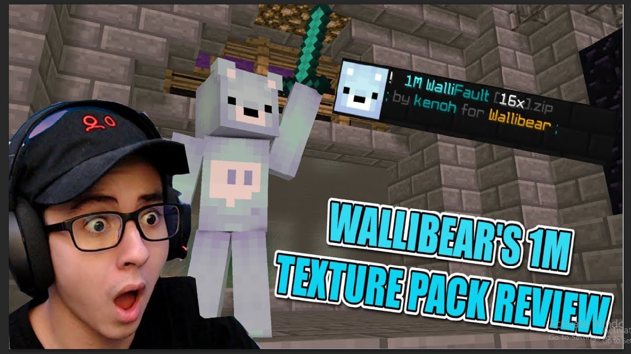 WALLIFAULT 1M texture pack Review | WALLIBEAR | NINJA GAMING - YouTube