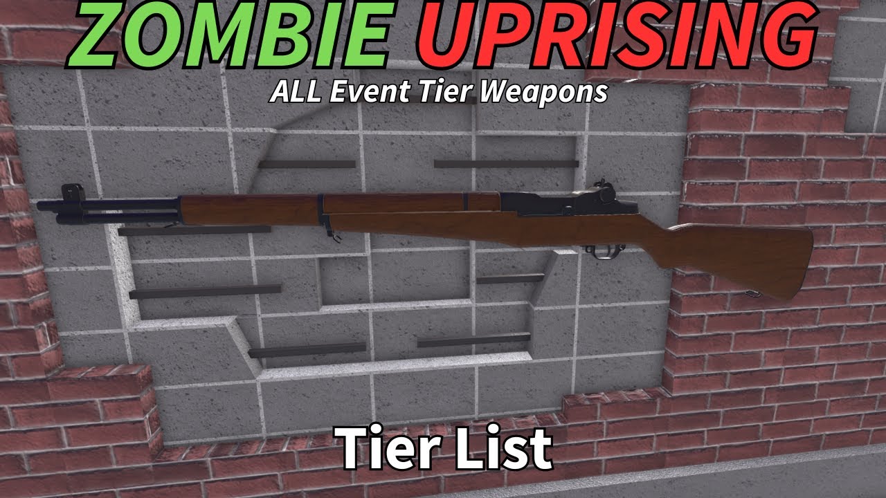 Roblox Zombie Uprising: Ranking Worst to Best Event Tier Weapons - YouTube