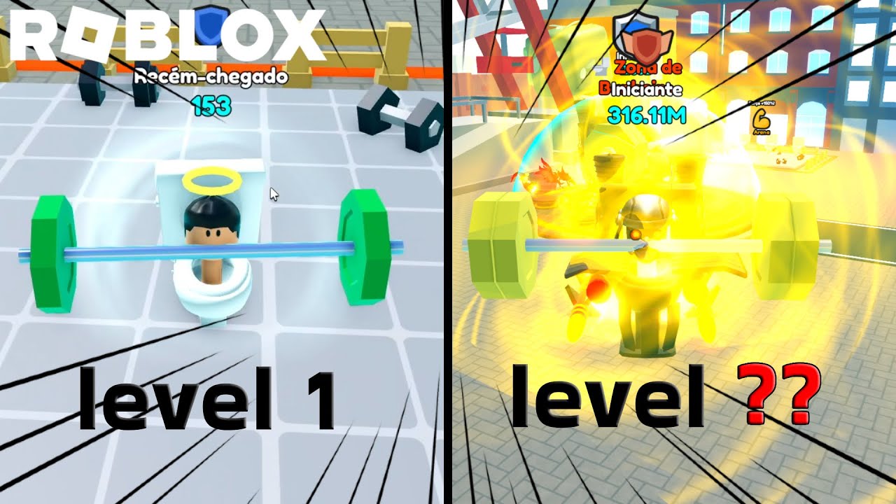 KHARSAS UPANDO DO LEVEL 1 AO LEVEL ?? | Roblox - Titan Training ...