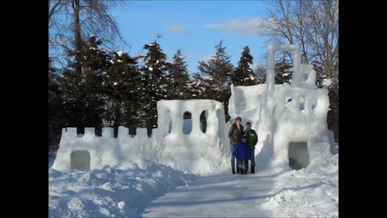 Ice House 2014 Snow Fort - YouTube