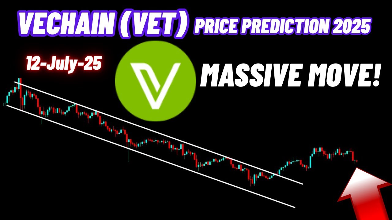 Massive Move Of VeChain | VET Price Prediction 2025! - YouTube