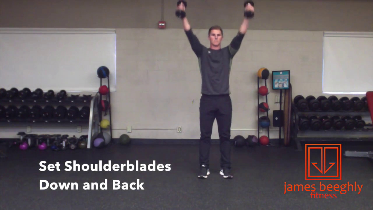 Scaption Dumbbell Raise Technique - YouTube