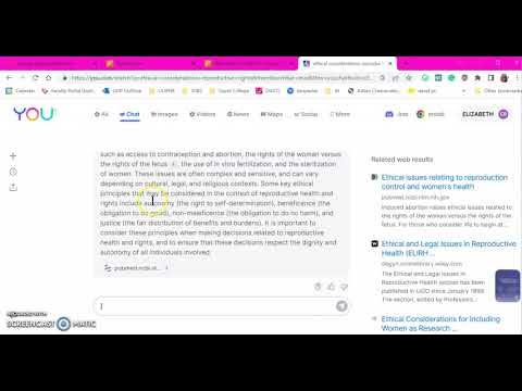 AI driven search engine demo - YouTube
