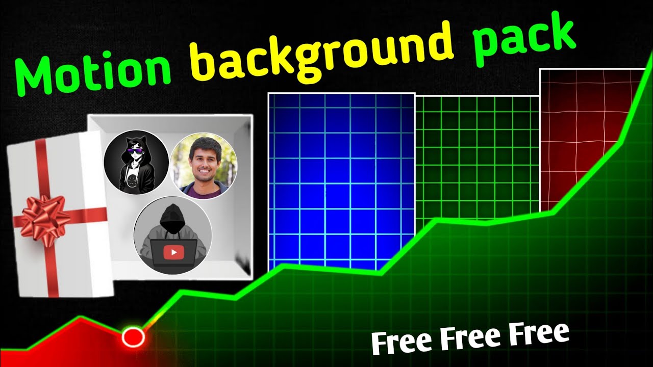 motion background pack for free || link Dhruv Rathi and decoding yt ...