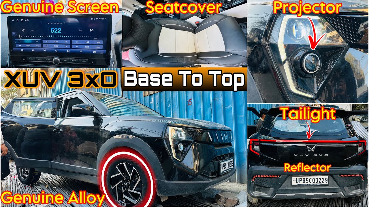 Mahindra Xuv 3xo Mx1 Modified with Price | 3xo Mx1 Modified | 3xo Mx1 ...