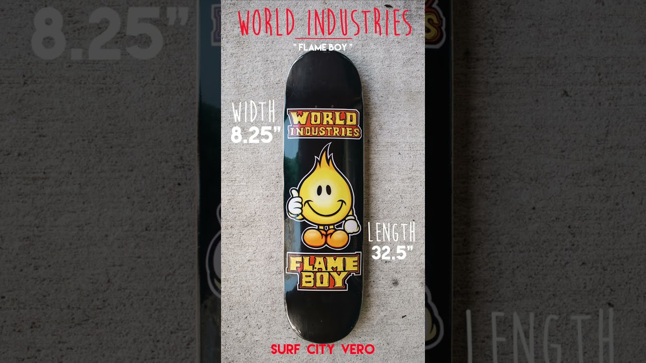 World Industries Flameboy Deck