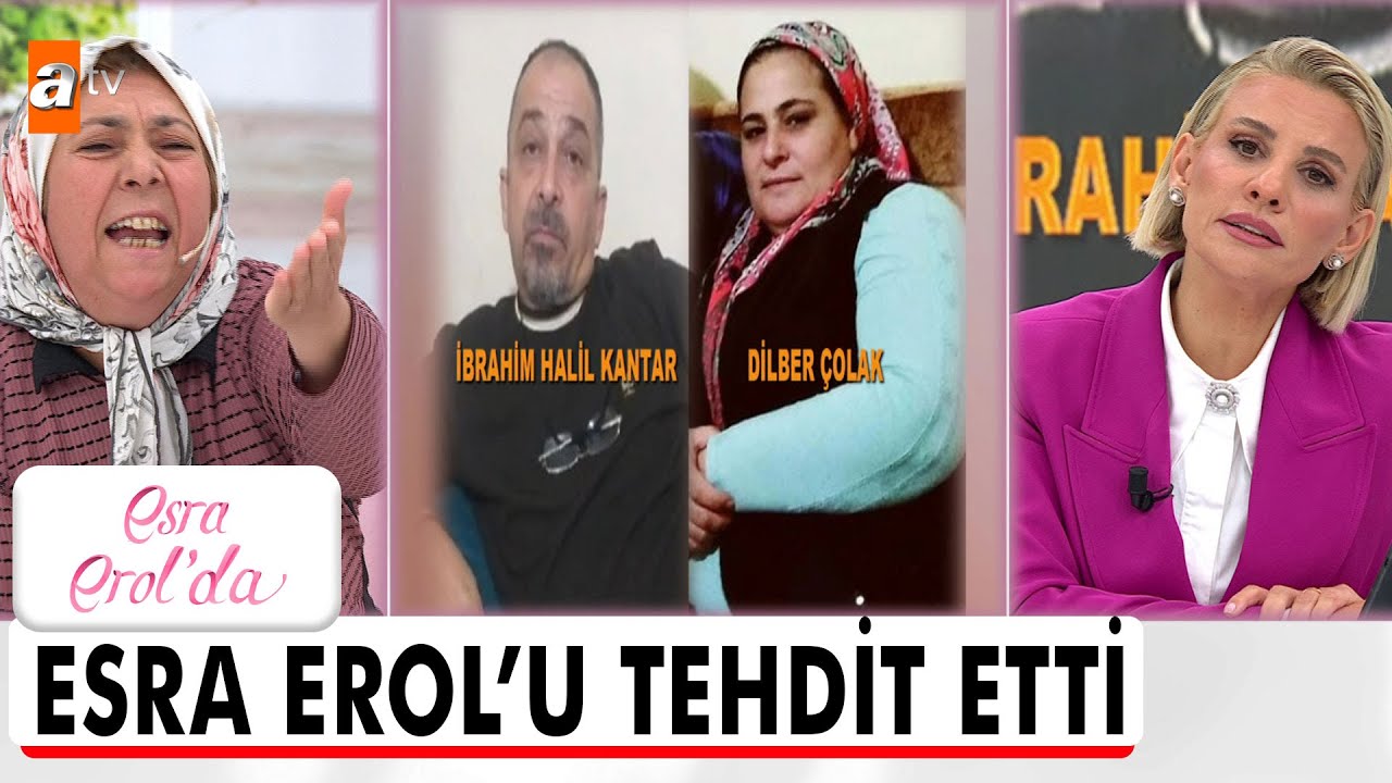 Tüm Türkiye'nin önünde eşini ve Esra Erol'u tehdit etti! - Esra Erol'da 20 Eylül 2023 - YouTube
