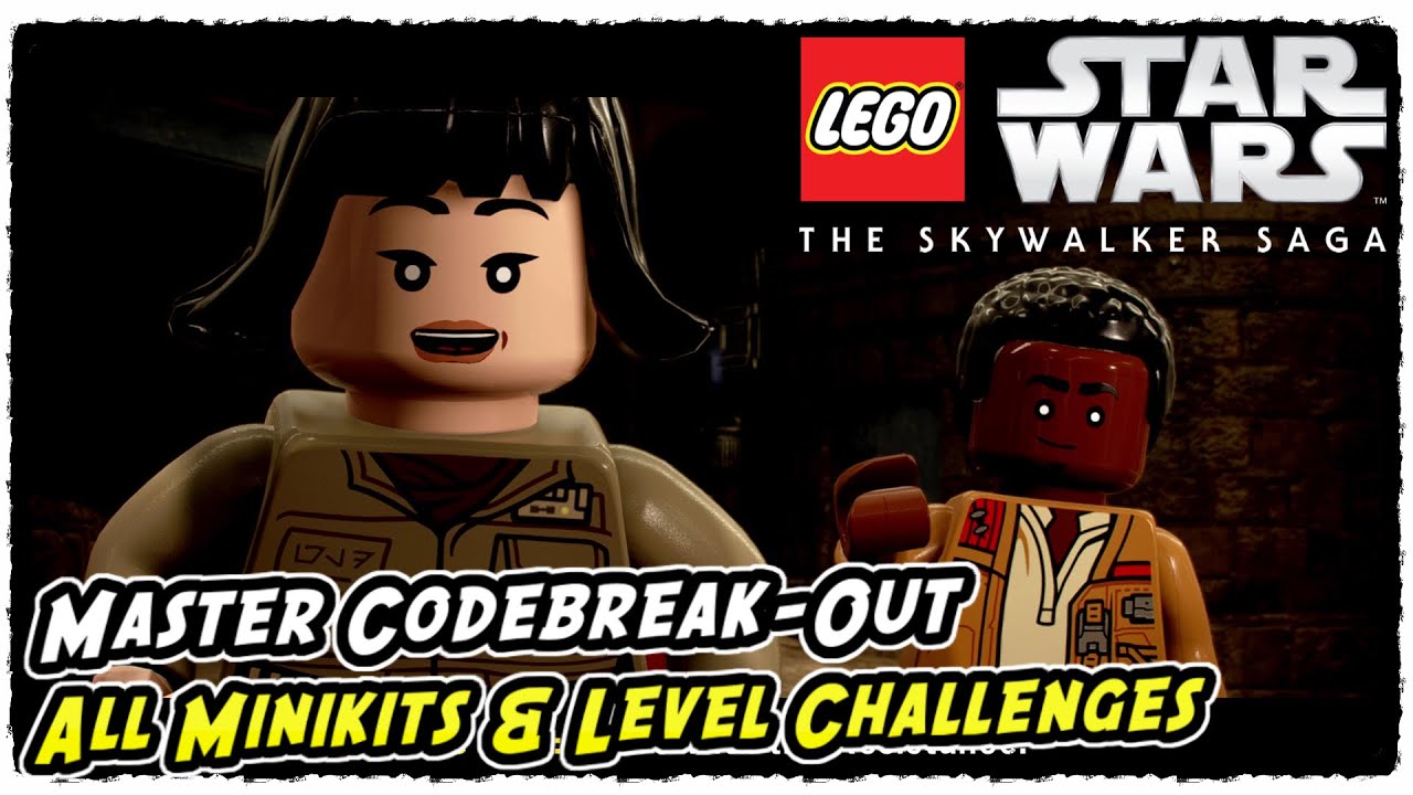 Lego Skywalker Saga Master Codebreak-Out All Minikits and Level ...